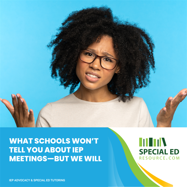 Special Ed Resource Offers Behind-the-Scenes Look at IEP Meeting ...