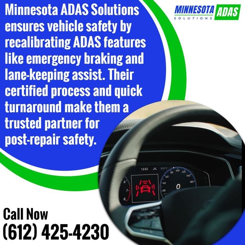 Minnesota ADAS Solutions Restores Vehicle Safety with ADAS Diagnostics ...